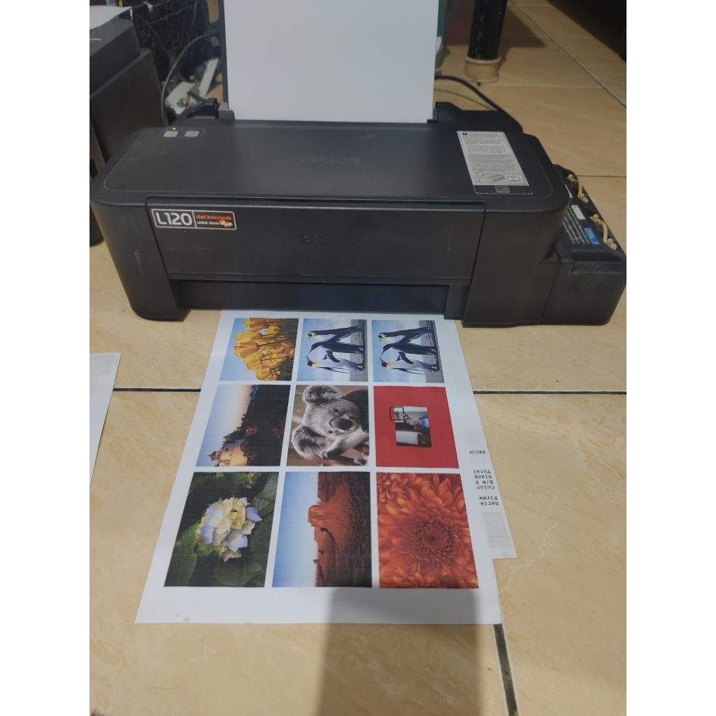 Jual Print Epson L120 normal siap pakai istimewa full dudukan kertas ...