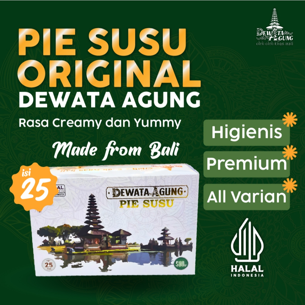 Jual Harga Pie Susu Khas Bali Terlengkap & Harga Terbaru Juni 2026 ...