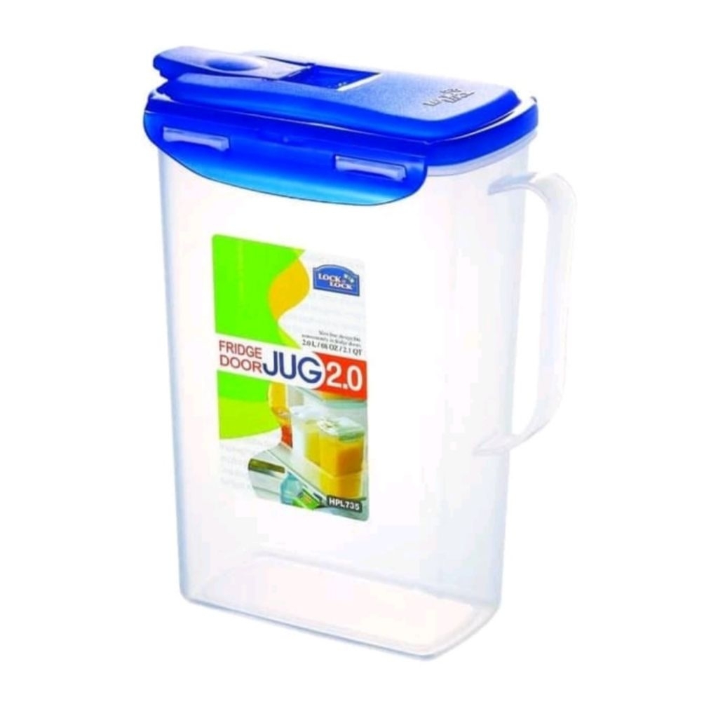 Jual Lock&Lock Fridge Door Jug 2L - HPL735 | Shopee Indonesia
