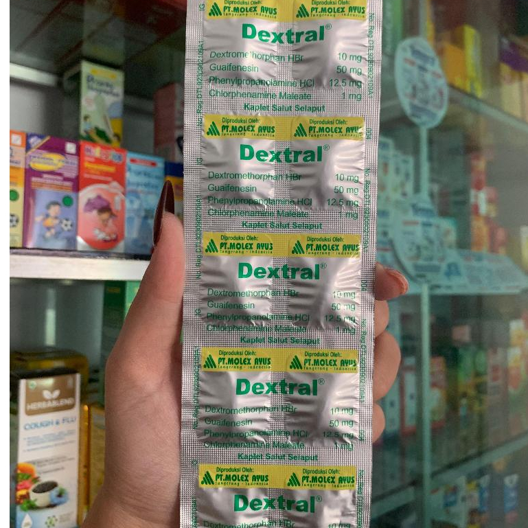 Jual DEXTRAL 10 Kaplet | Shopee Indonesia