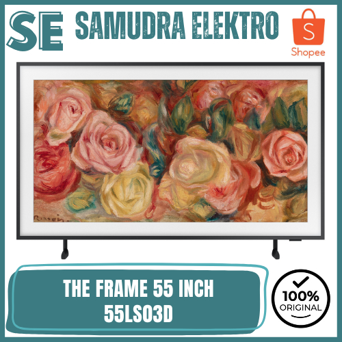 Jual SAMSUNG 55LS03D SMART TV THE FRAME QLED UHD 4K 55 INCH QA55LS03D ...
