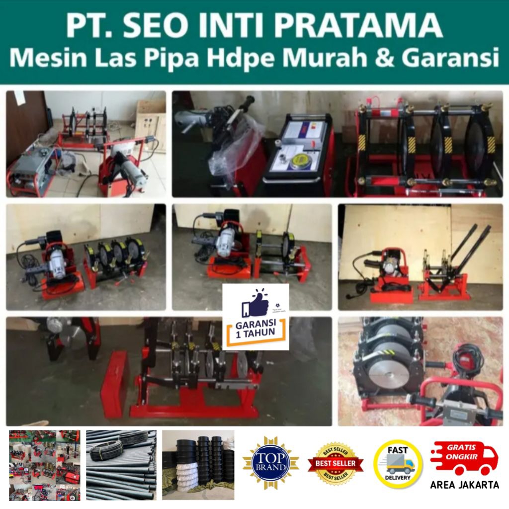 Jual Mesin Pemanas Pipa Hdpe Hydraulic 450mm | Alat Sambung Pipa Hdpe ...