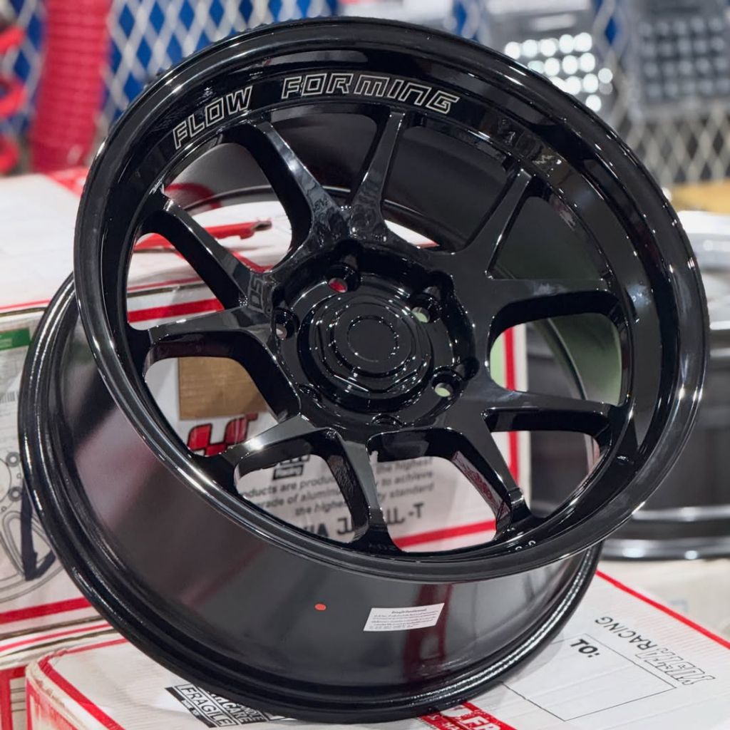 Jual velg mobil venom 6 flow forming ring 18 lebar 9 velg mobil ring 18 ...