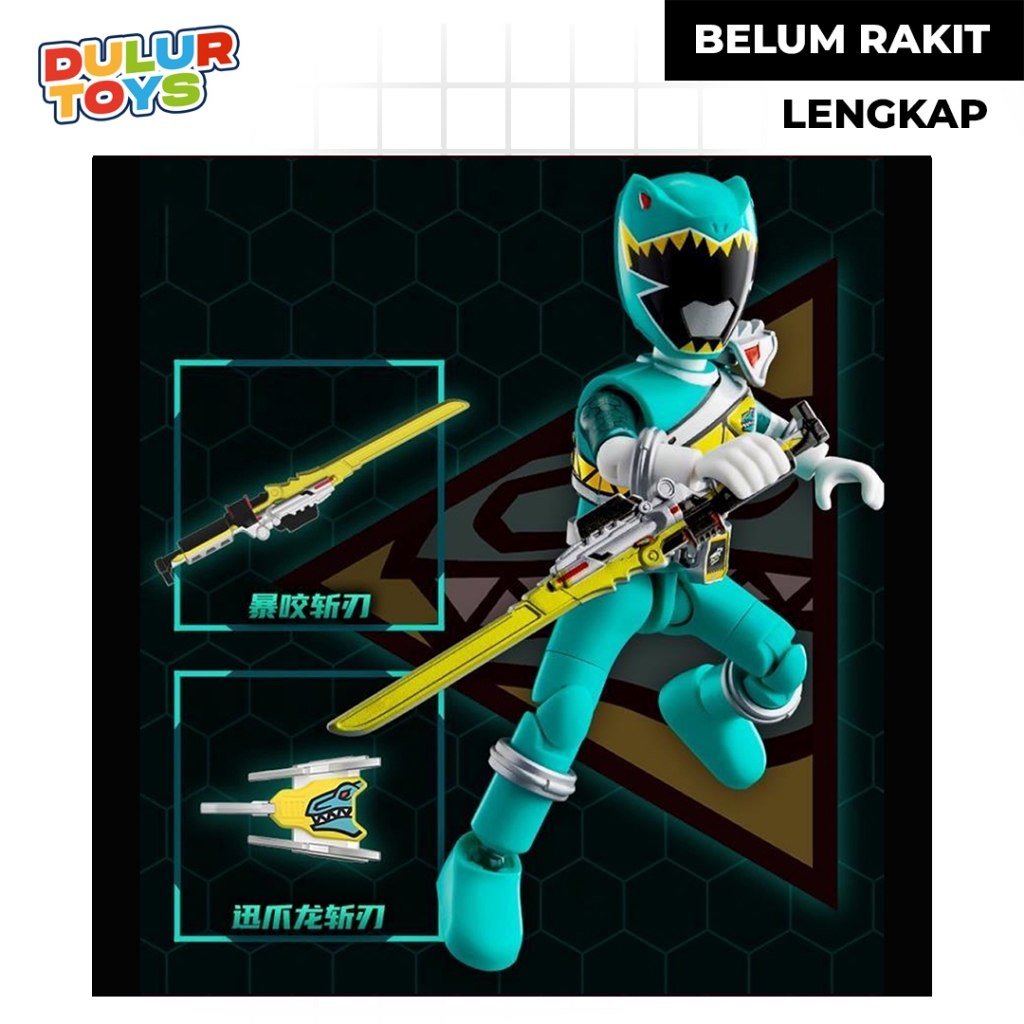 Jual Blokees Super Sentai Galaxy Version 02 Kyoryuger GV 02 - Kyoryu ...