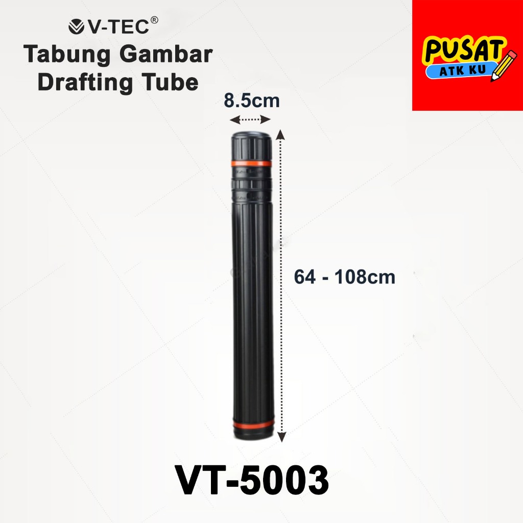 Jual Tabung Gambar VTEC 8,5cm VT-5003 - Drafting Tube - Tabung kertas ...