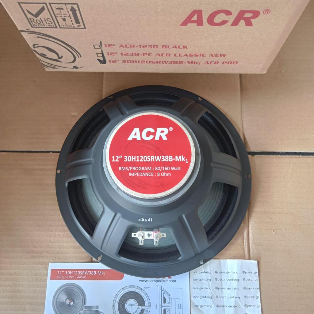 Jual SPEAKER ACR PRO 12 inch 30H120SRW38B-MK1 ACR PRO WOOFER | Shopee ...