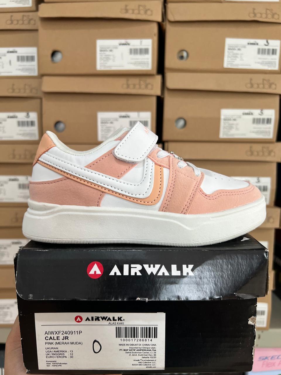 Jual Airwalk Cale Jr Pink Kids Shoes Original | Shopee Indonesia