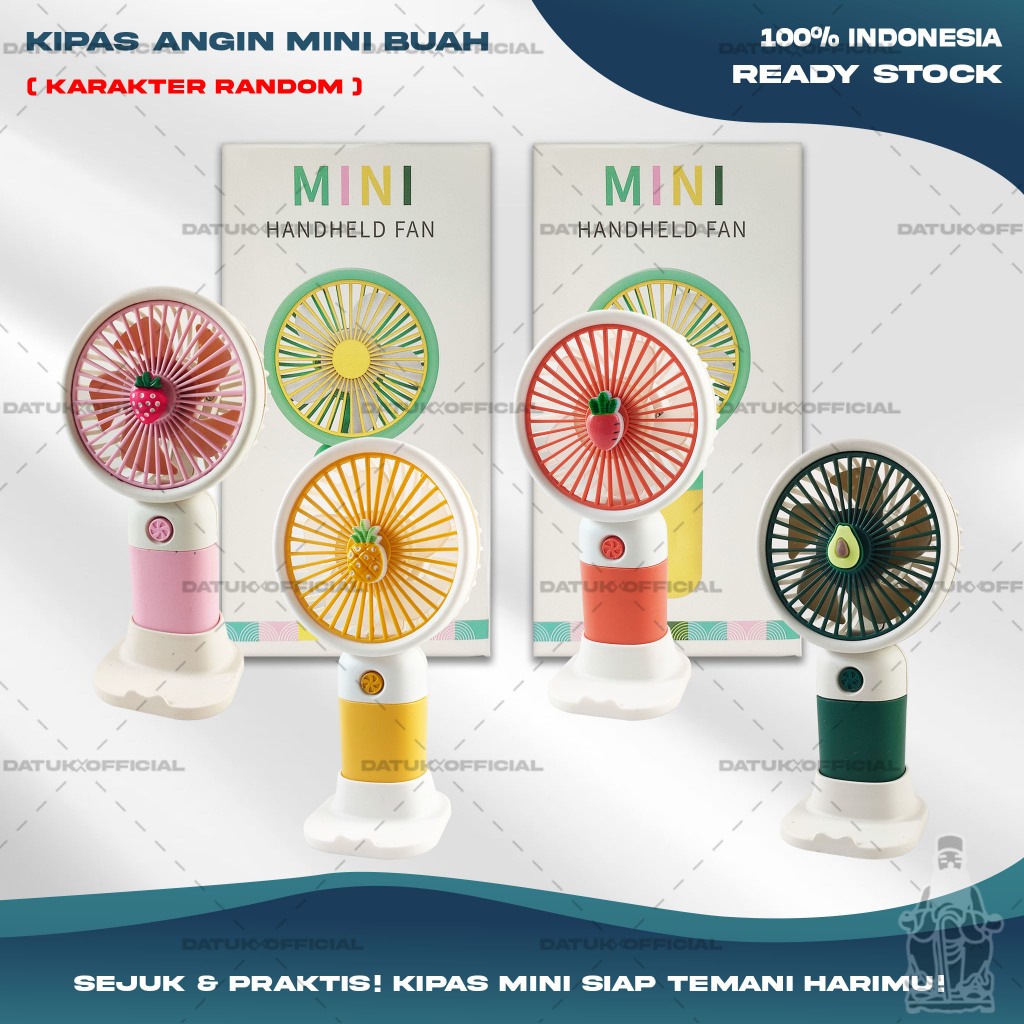 Jual Kipas Angin Mini Kipas Portable Mini Fan Kipas Genggam USB Charger ...