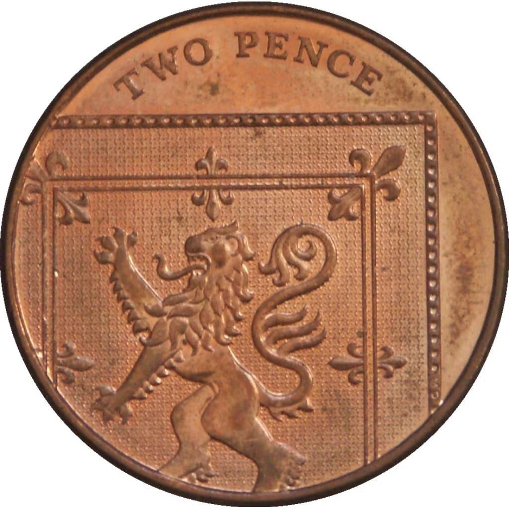 Jual Koin 2 Pence UK United Kingdom tahun 1977 Koleksi Coin Lama Kuno ...