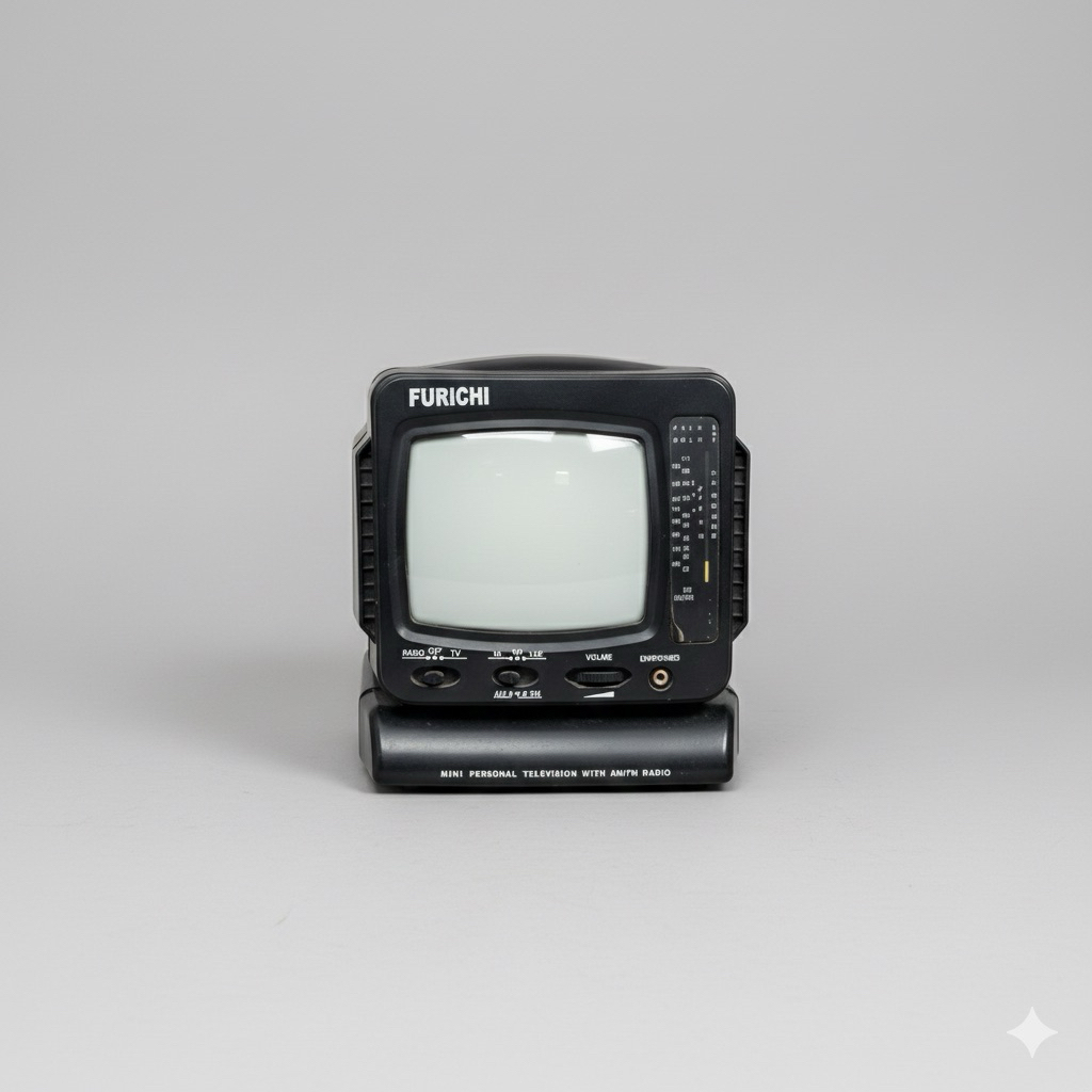 Jual TV Mini Vintage FURICHI — Pajangan Retro | Shopee Indonesia