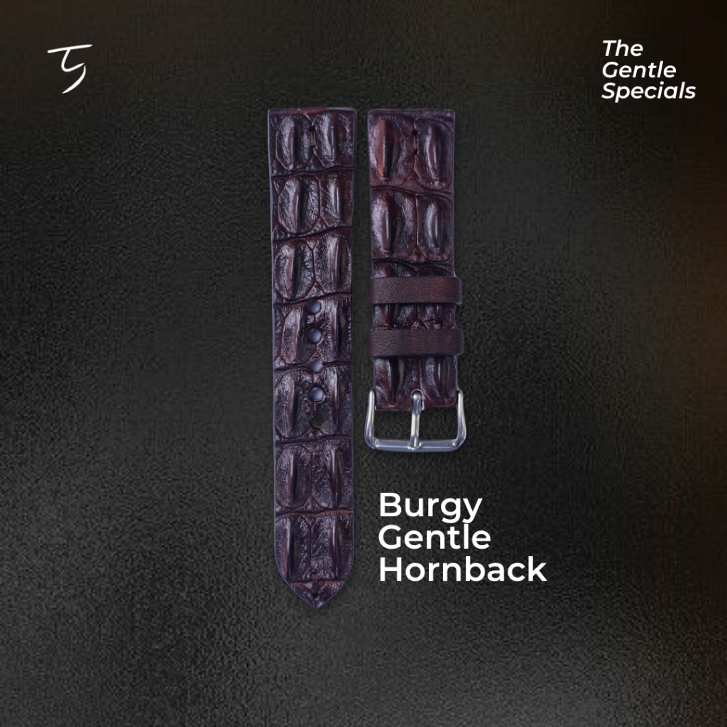 Jual Strap Jam Tangan Kulit Buaya Spesial "The Burgy Gentle Hornback ...