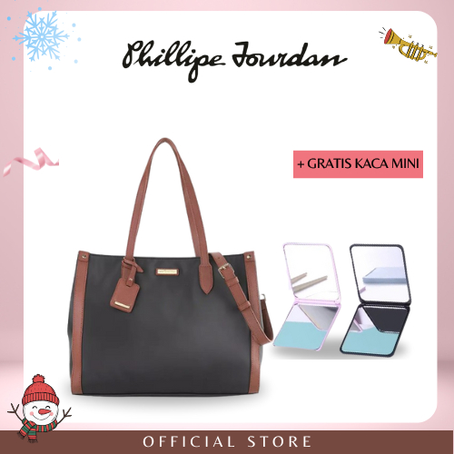 Jual Phillipe Jourdan Babeta Totebag Wanita Black (Nylon) | Shopee ...