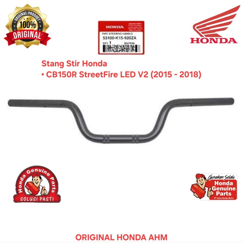 Jual 53100K15920ZA Stang Stir New CB150R StreetFire LED V2 (2015-2018 ...