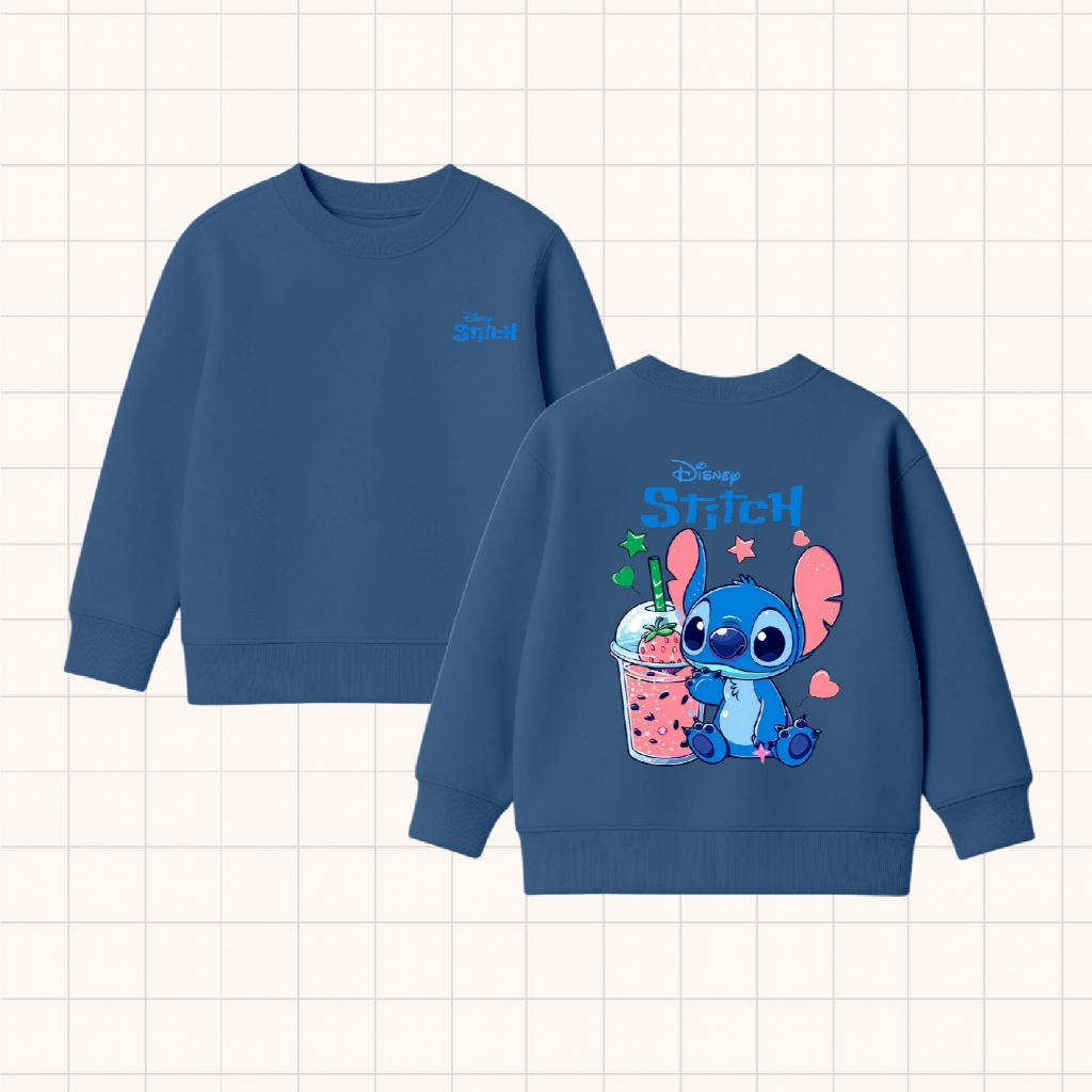 Jual MODELIA Sweater Basic Stich Boba anak Laki-Laki & Perempuan Usia 4 ...