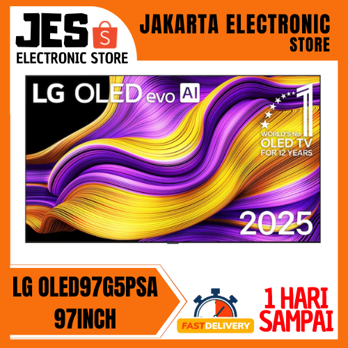 Jual LG 97G5 OLED Evo Smart TV 97 Inch 4K Alpha 11 AI Processor Gen2 ...