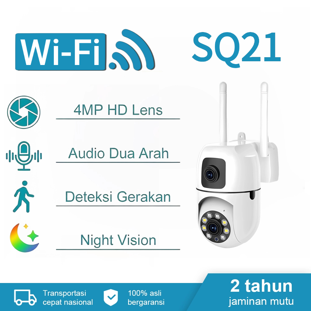 Jual CCTV Kamera 4MP 1080P v380pro IP66 Waterproof dengan Audio Dua ...