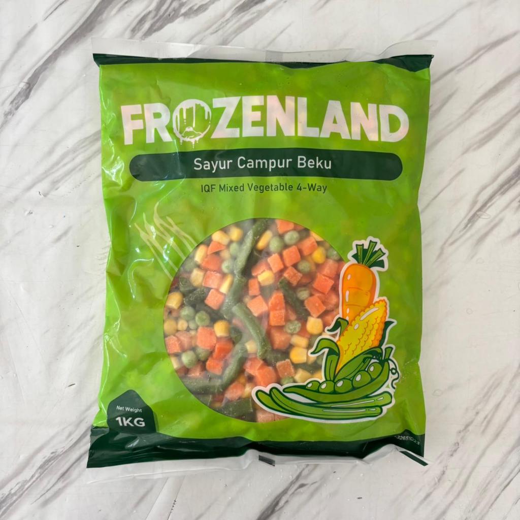 Jual FrozenLand Mix Vegetables Isi 4 macam 1Kg | Shopee Indonesia