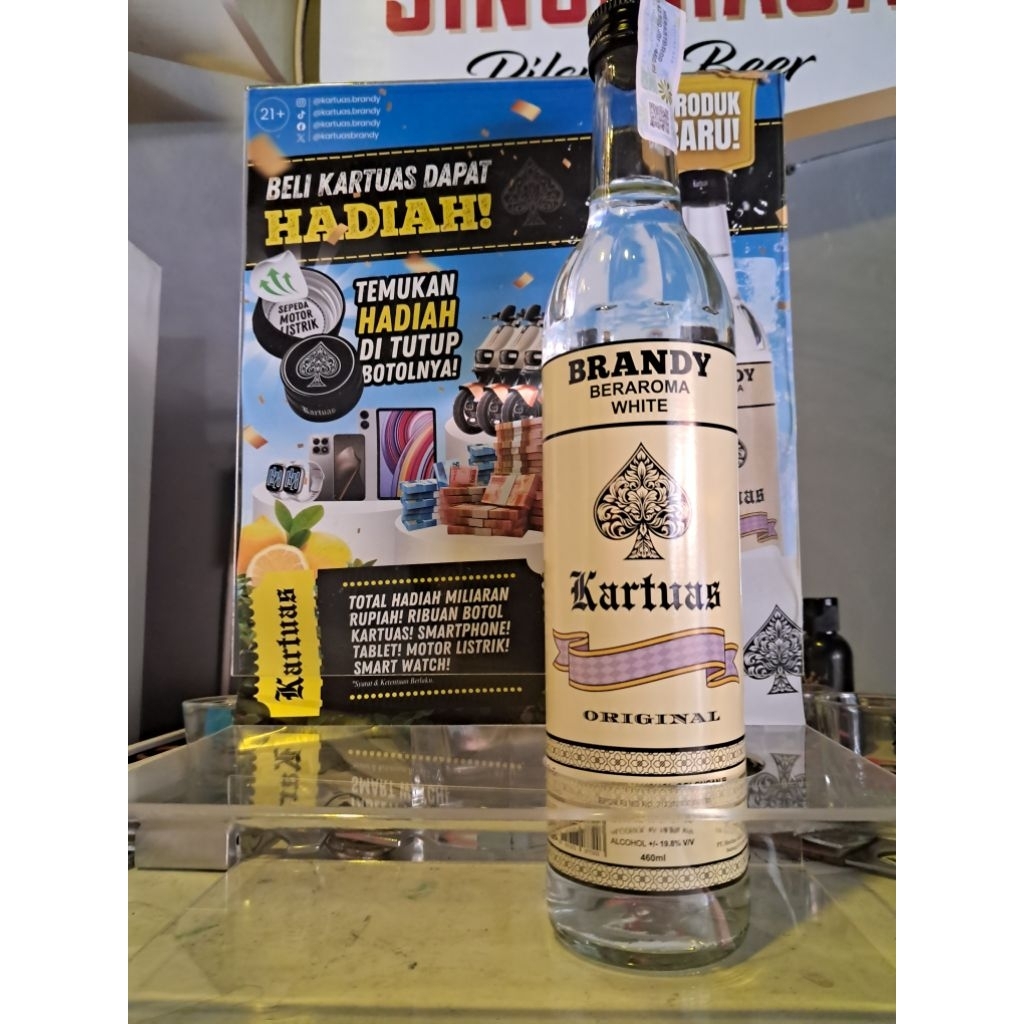 Jual Brandy Kartu As 460ml Original asli | Shopee Indonesia