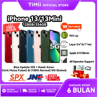 Jual iPhone 13 Second Original 100% iP 13/13 Mini Normal Bekas 128GB ...