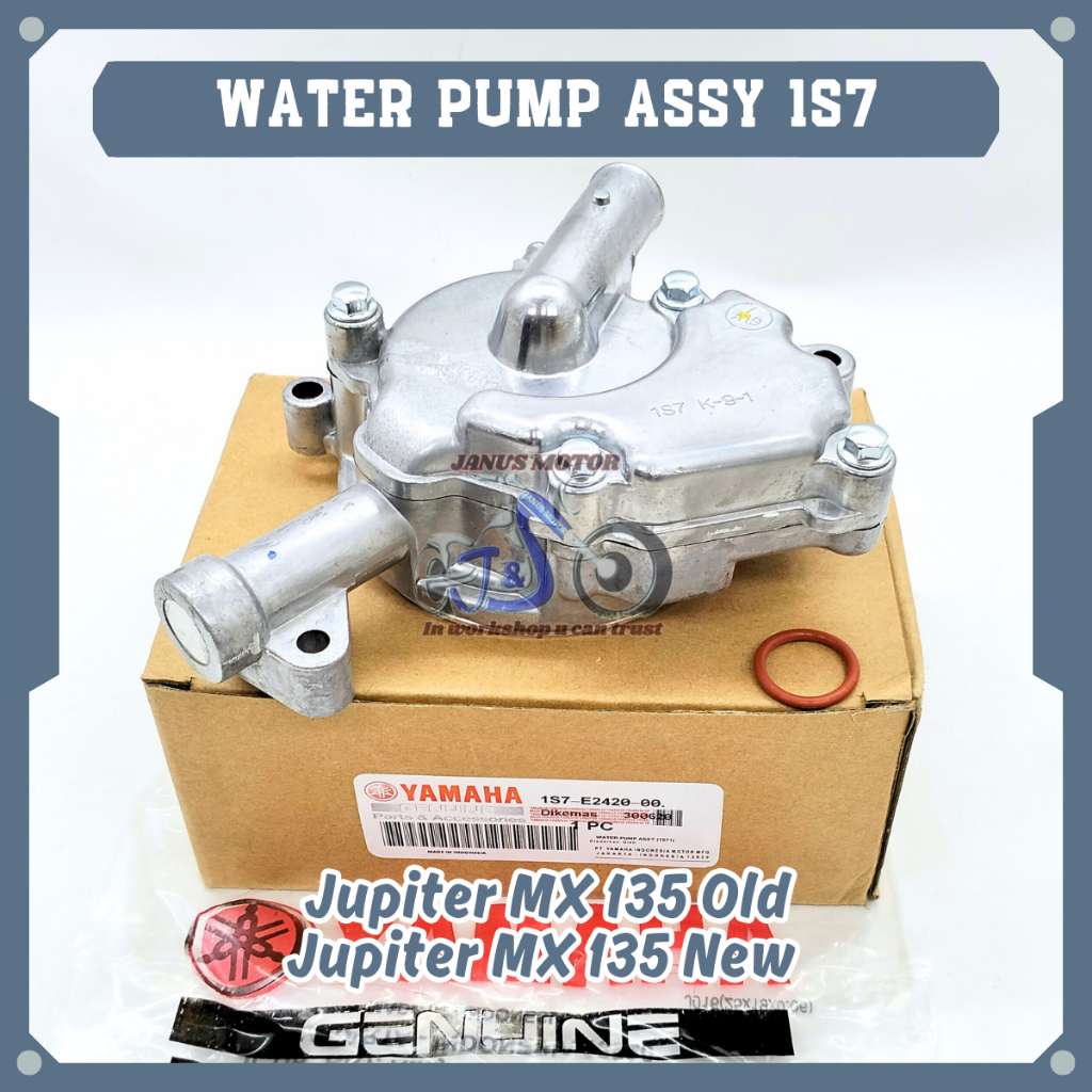 Jual Water Pump Assy Yamaha 1S7 Waterpump Radiator Jupiter MX Old ...