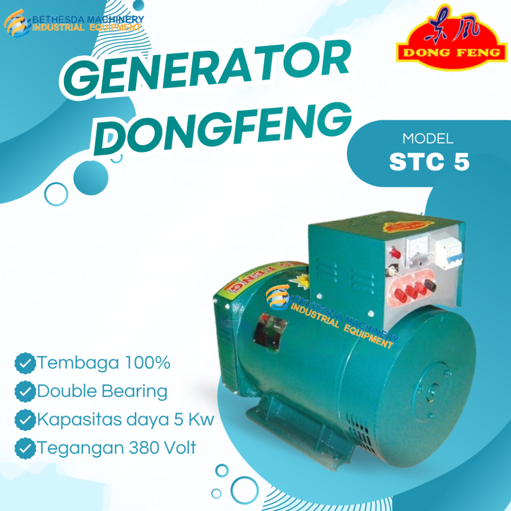 Jual Dinamo Dongfeng STC 5 3 Phase Alternator Prima Dong feng STC5 ...