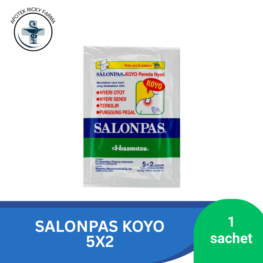Jual SALONPAS KOYO 5X2 - 1 SACHET | Shopee Indonesia