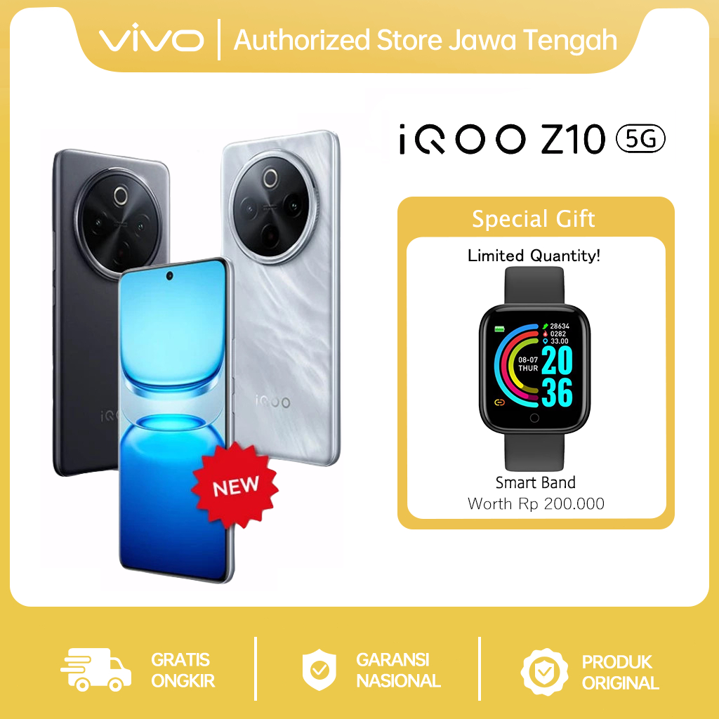 Jual vivo iQOO Z10,Snapdragon 7s Gen 3,7300mAh + 90Watt, AnTuTu 822,705 ...