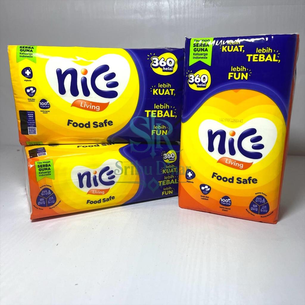 Jual NICE Tisu Isi 360 Helai 2ply Facial Halus Kemasan Baru TISU MURAH ...