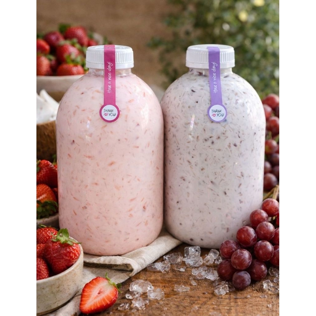 Jual Minuman Segar Sujel Susu Jelly Aneka Rasa 1L | Shopee Indonesia