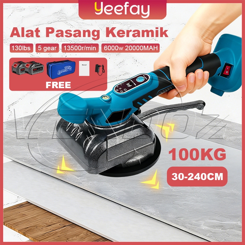 Jual Vendoz Alat Pasang Keramik Canggih 20000MAH Alat Perata Keramik ...