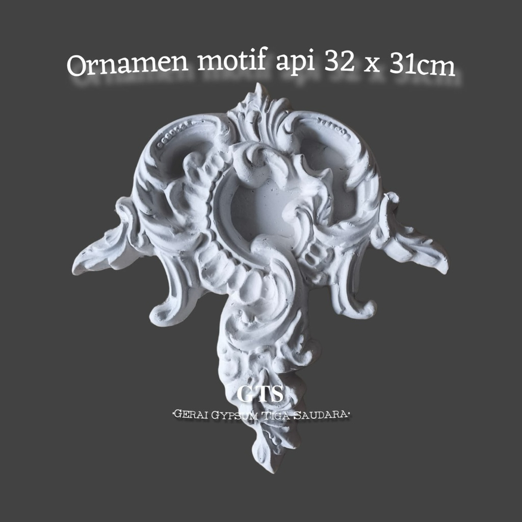 Jual Ornamen 3d GYPSUM klasik - Ornamen hiasan dinding GYPSUM - Ornamen ...