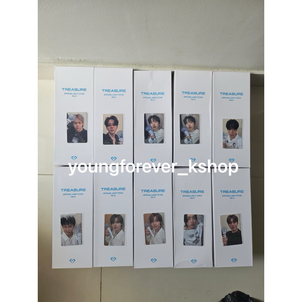 Jual [READY INA] Official Light Stick Treasure Ver 2 POB Online SEALED ...