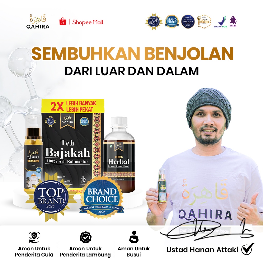 Jual Qahira Obat Herbal Aman Kempeskan Lipoma Kista Benjolan ditubuh ...