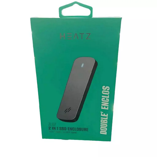 Jual Heatz 2 in 1 ZL07 SSD Enclosure NGFF NVME Transfer Super Cepat 10 ...