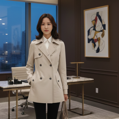 Jual COAT JACKET FURING WARNA KREM BRAND 2ME LD 90 NO BELT | Shopee ...