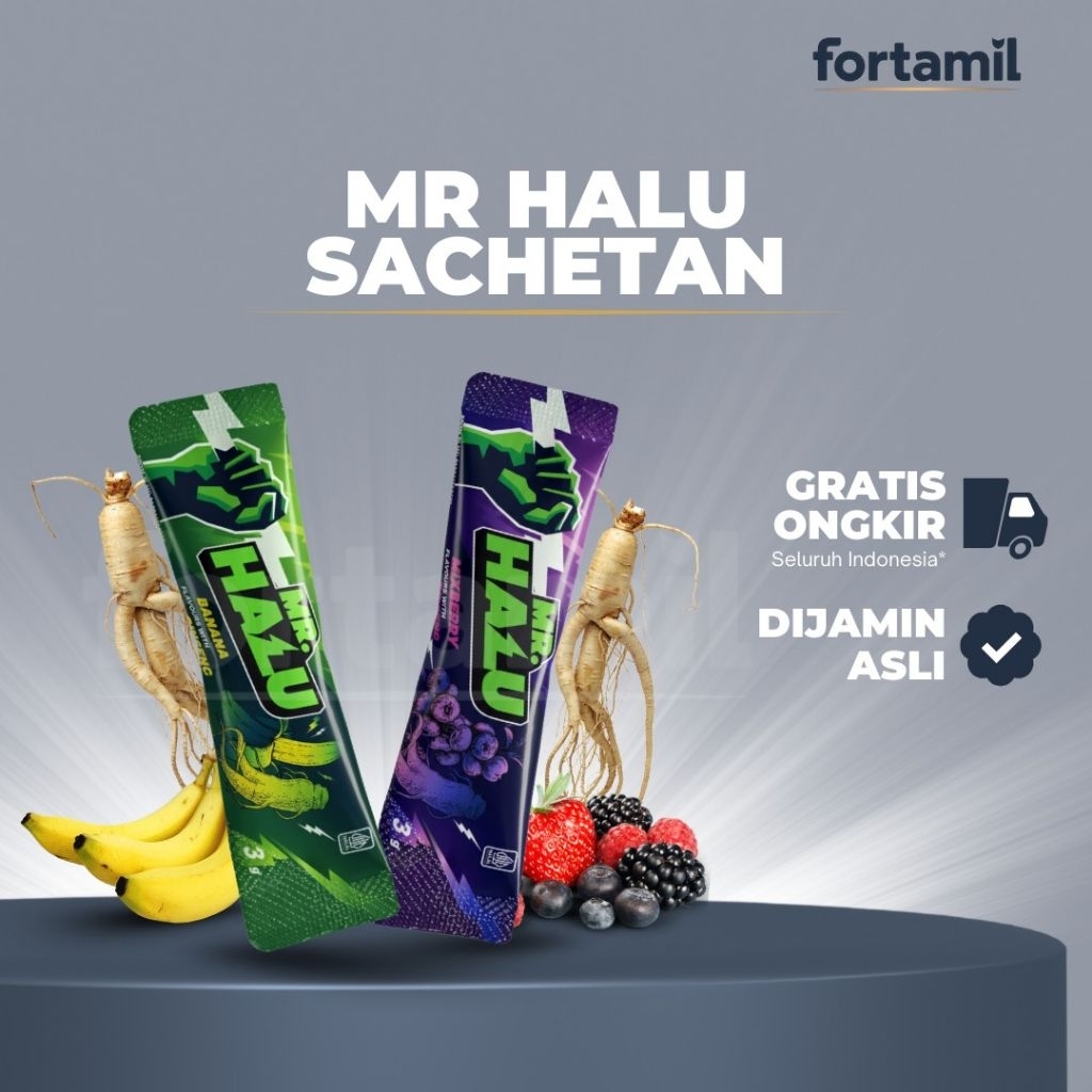 Jual Mr. Halu Ginseng Drink Premium- Solusi Energi & Stamina Pria ...