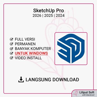 Jual SketchUp Pro 2026 2025 2024 Full Versi | Shopee Indonesia