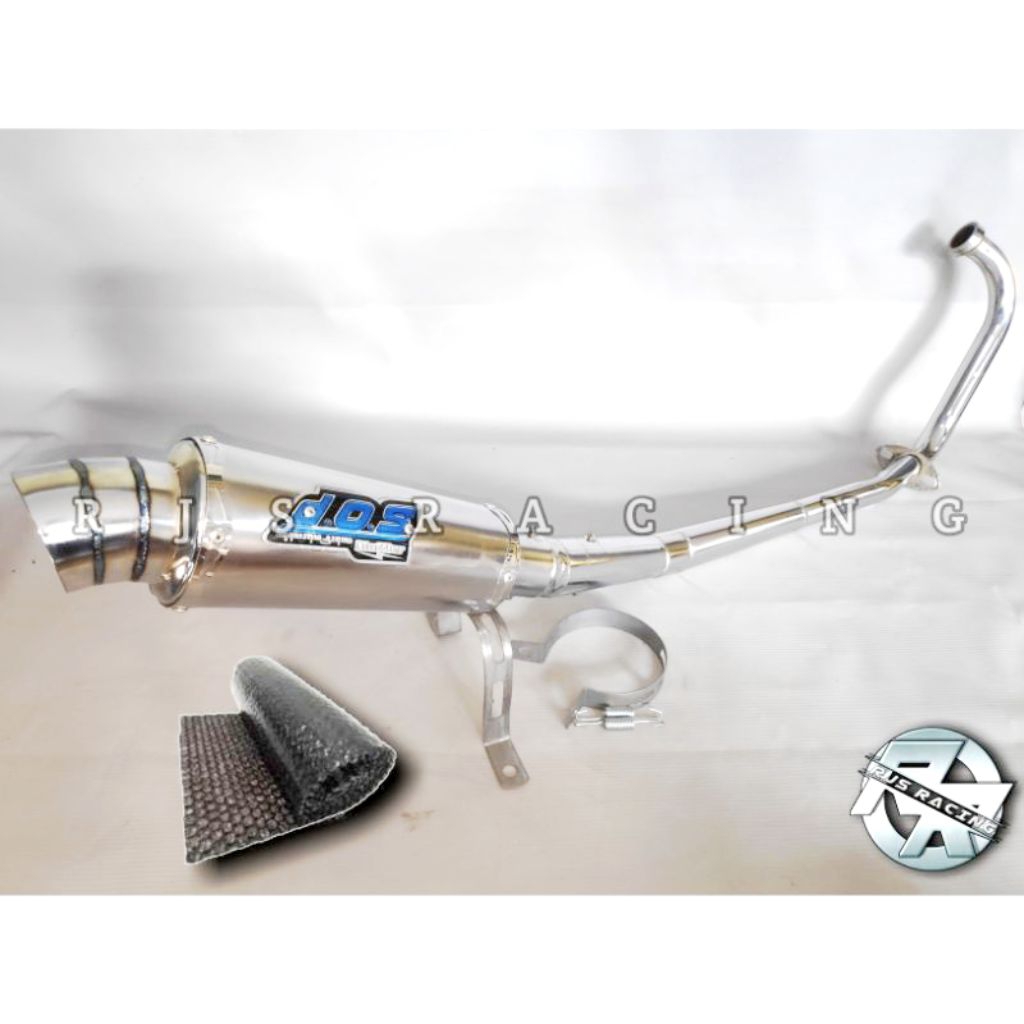 Jual Knalpot Racing DOS RCB R9 Jupiter Mx New Mx Old Mx King Satria Fu ...