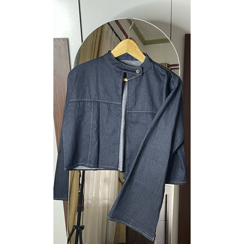 Jual outer semi denim | Shopee Indonesia