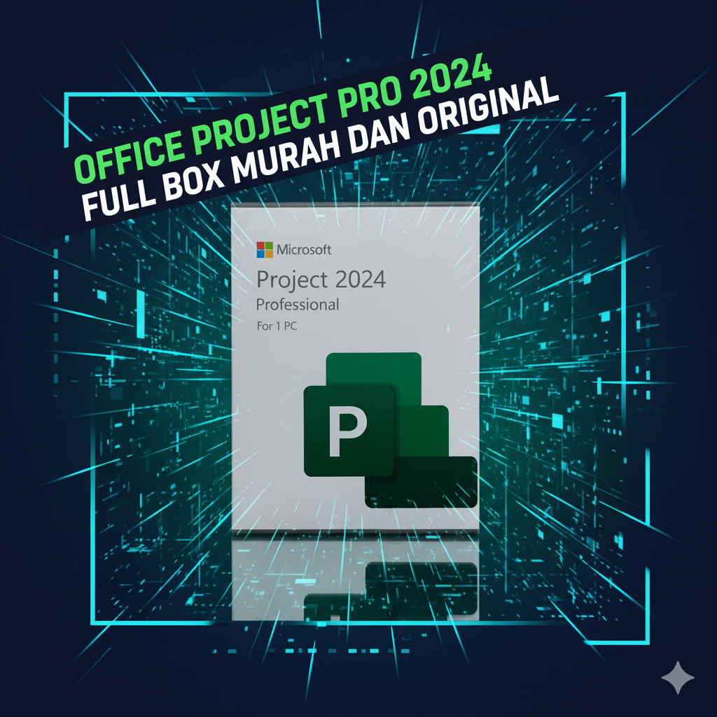 Jual Microsoft Project 2024 Professional Full Box Bind Akun FPP Resmi ...