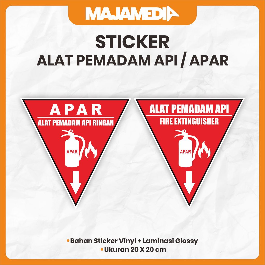 Jual STIKER APAR ALAT PEMADAM API | Shopee Indonesia