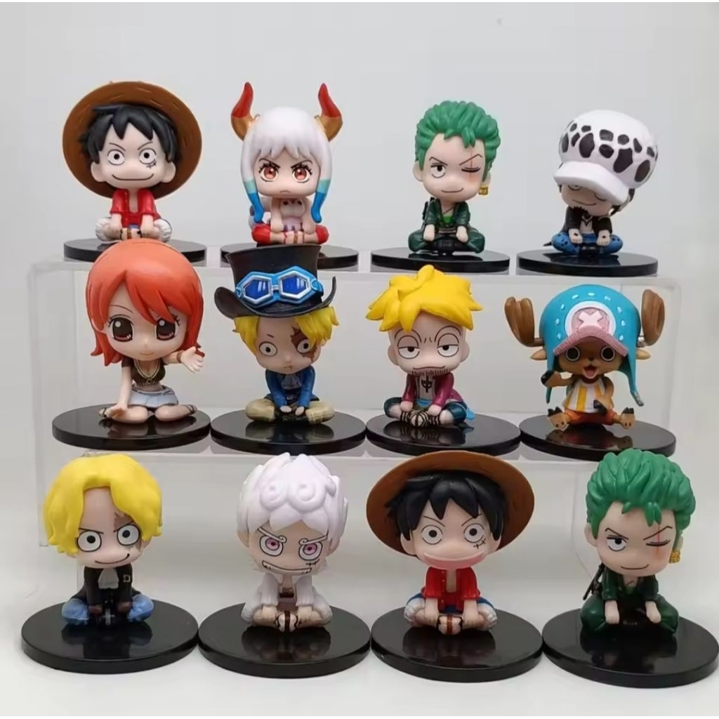 Jual Action Figure Anime One piece straw hat pirates monkey d luffy ...