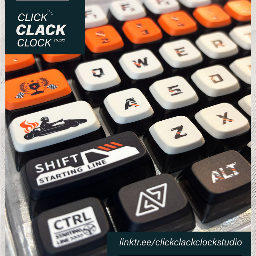 Jual KEYCAPS - Starting Line Racing Pudding MSA - PBT for Mechanical ...