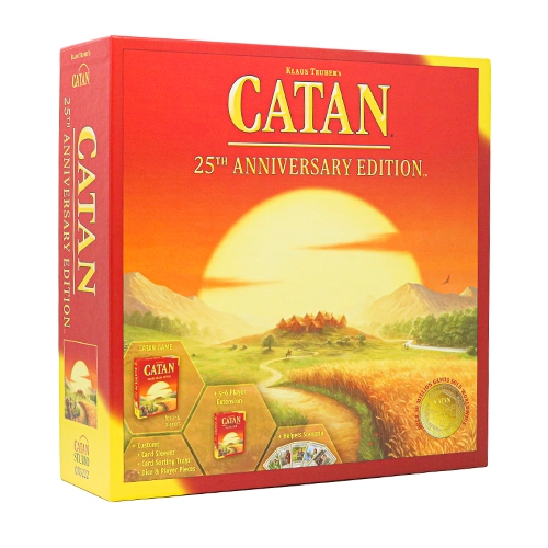 Jual CATAN Board Game 25th Anniversary Edition Family Boardgame ...