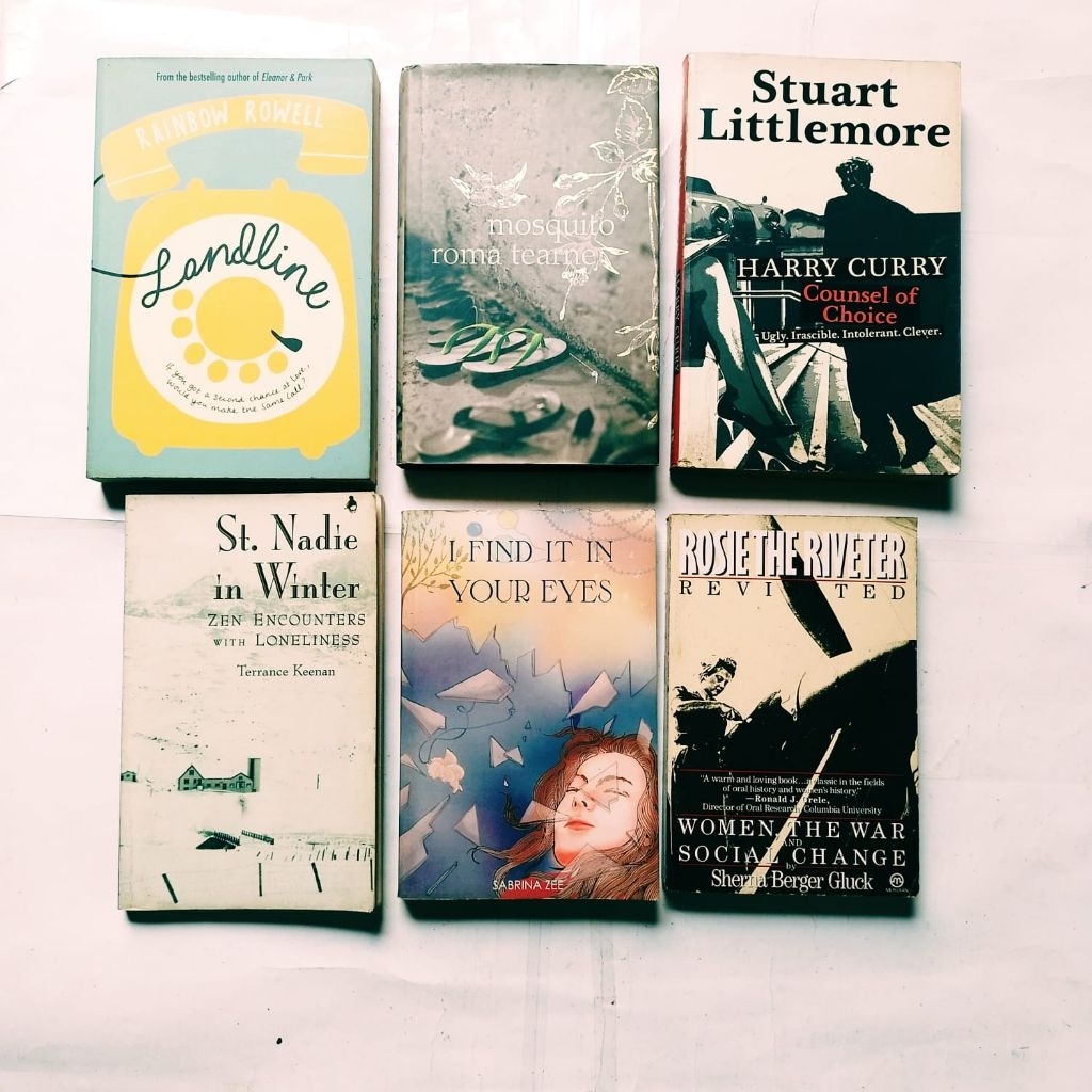Jual Buku Novel, LANDLINE, MOSQUITO, HARRY CURRY OF CHOISE, FIND IT IN ...