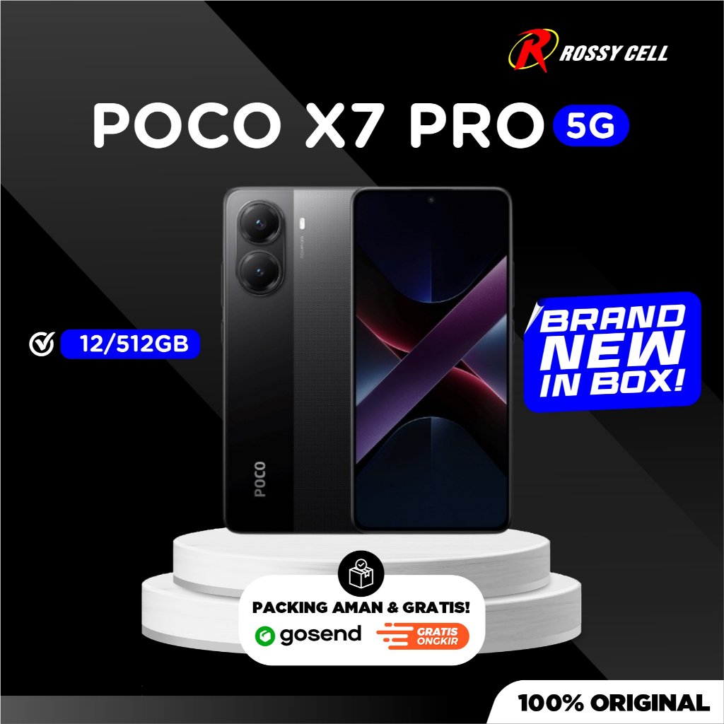 Jual POCO X7 PRO 5G BRAND NEW IN BOX ROSSY CELL | Shopee Indonesia