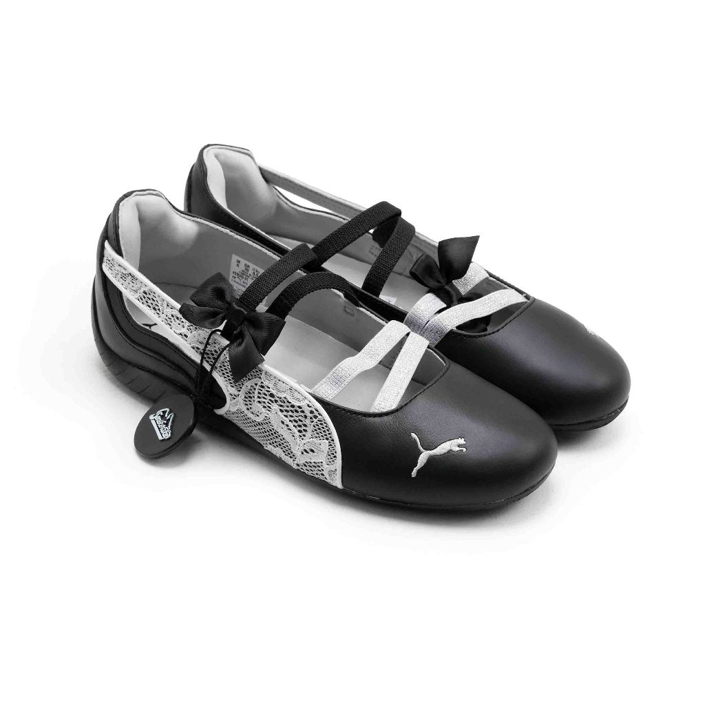 Jual Puma Speedcat Ballet Laces Black White Womens | Shopee Indonesia
