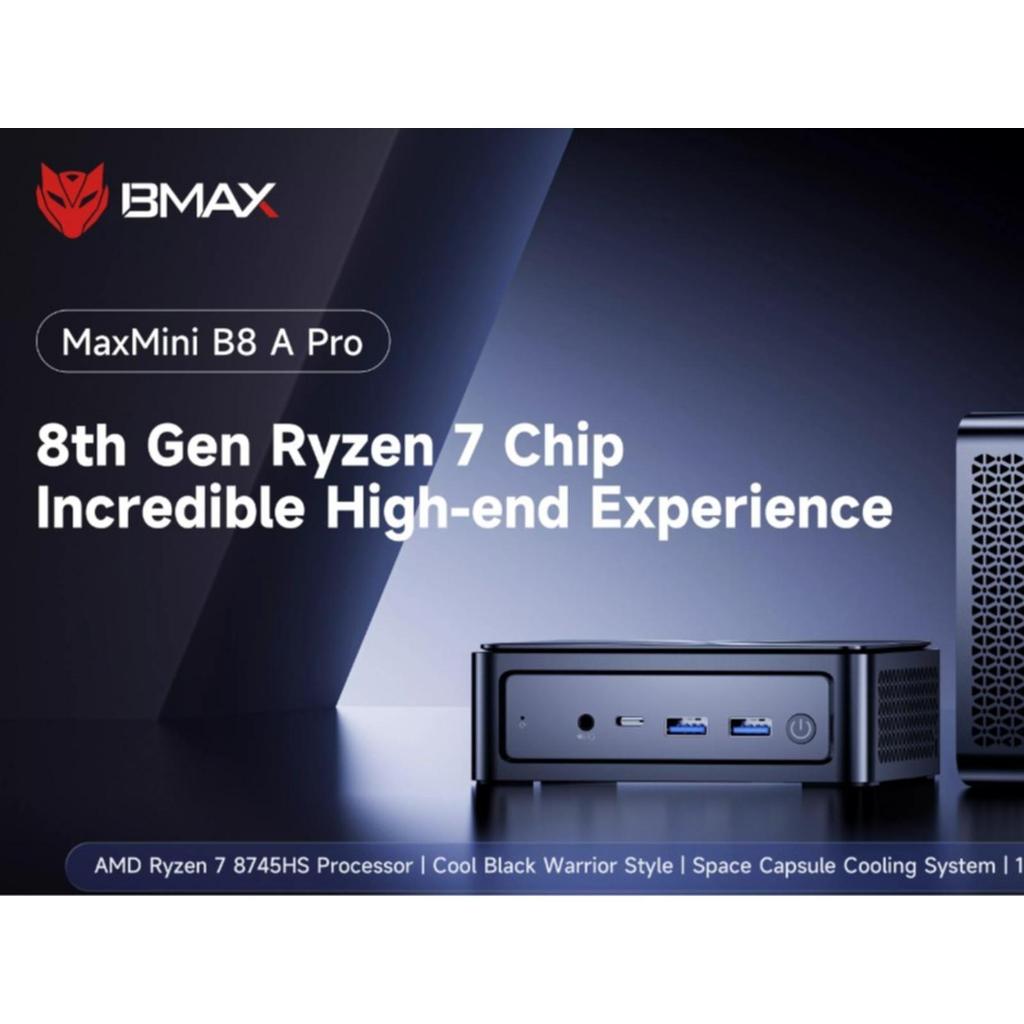 Jual Mini PC Gaming BMAX B8A Pro AMD Ryzen7 8745HS DDR5 16GB/512GB SSD ...