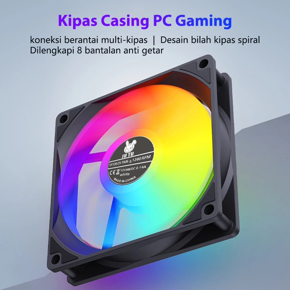 Jual JT Gaming Fan Casing PC High Speed Cooling PC CPU Fan Coolerkipas ...