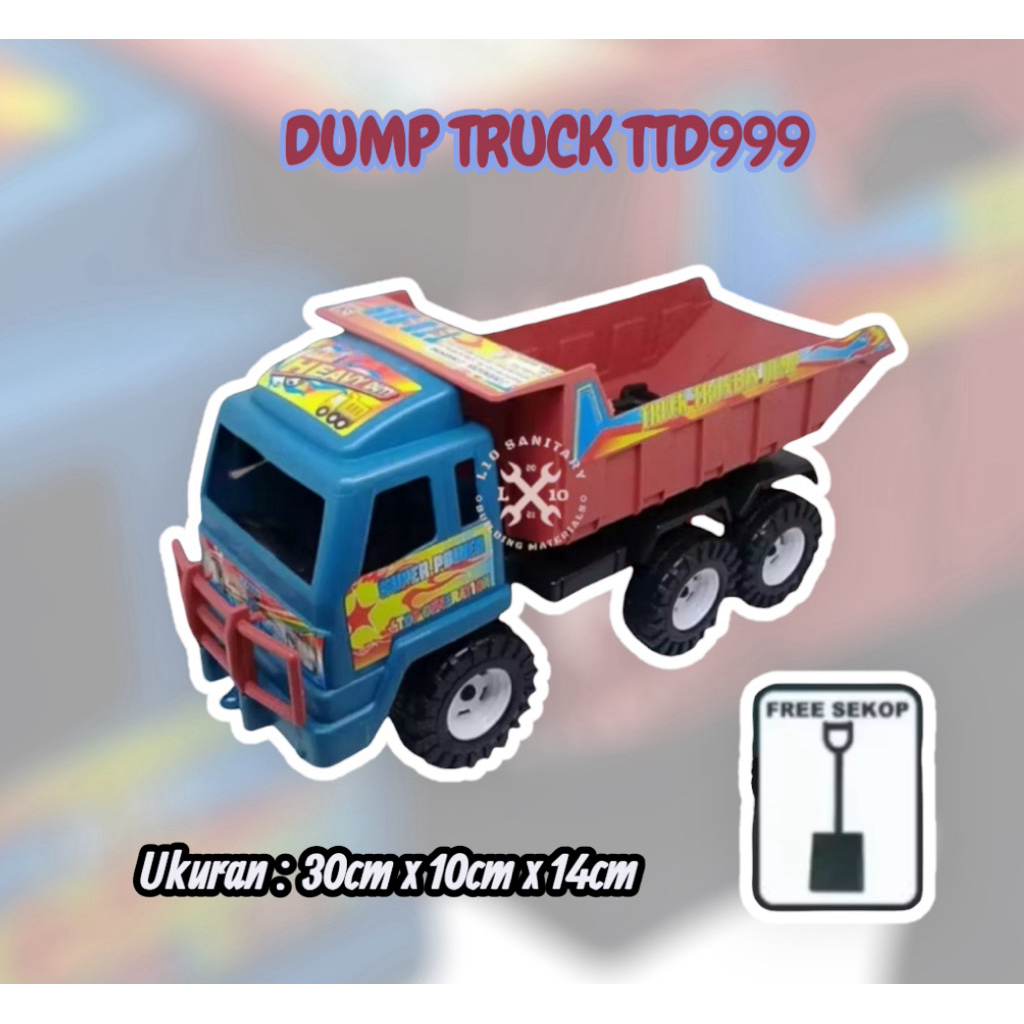 Jual Mainan Anak Mobil Truk Tronton Jomplang Dump TTD 999 / Mainan ...